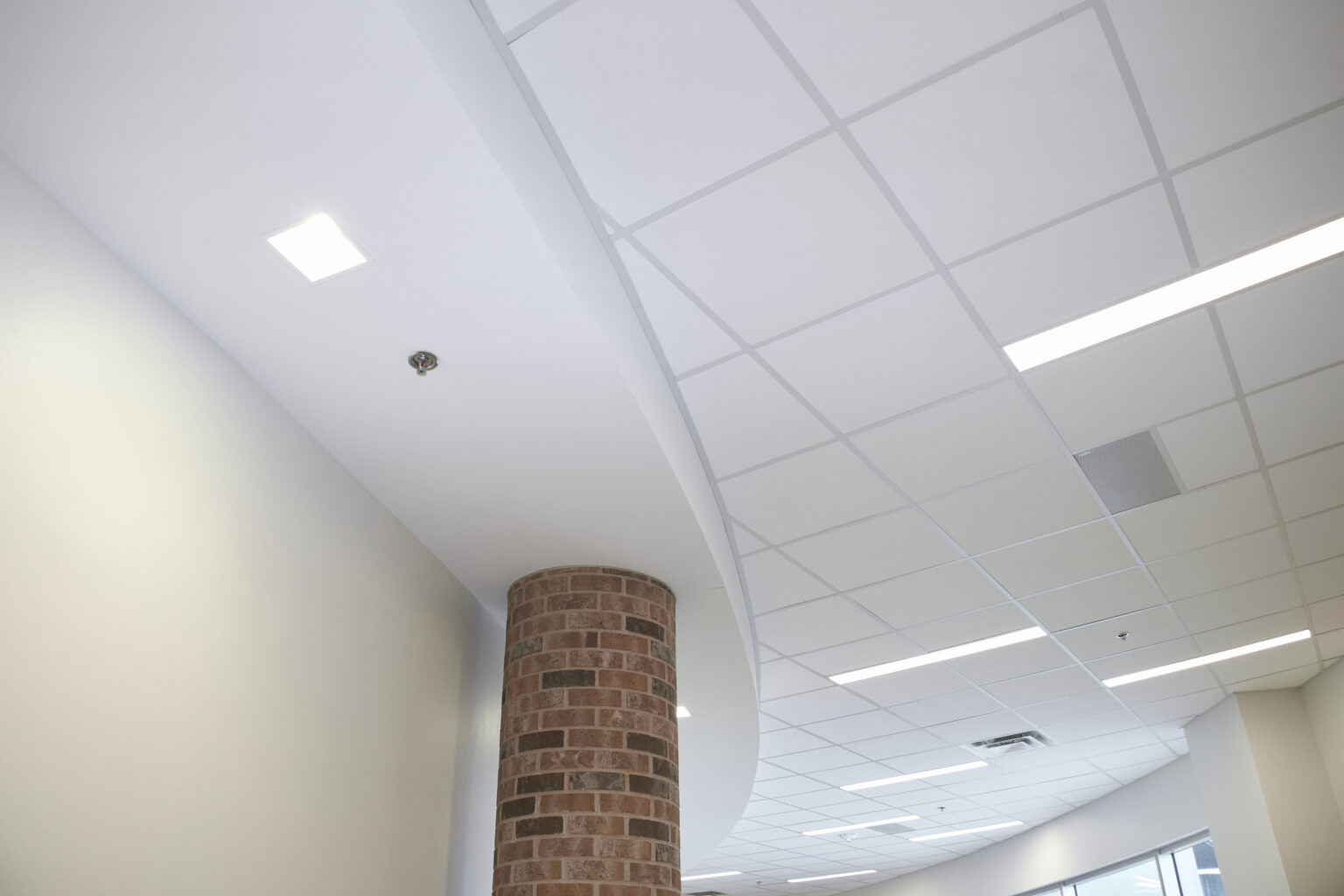 Denton Highschool Strata Ceiling Job - Flannery Trim