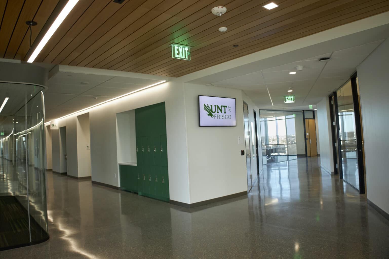 UNT Frisco Campus Strata Ceiling Job - Flannery Trim