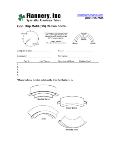 Radius Forms - Flannery Trim